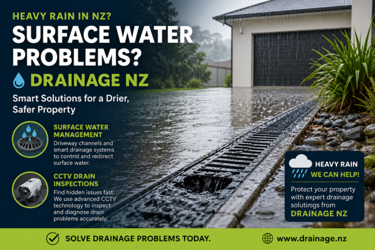 Heavy Rain in Auckland? Here's How Drainage NZ Can Solve Your Surface ...